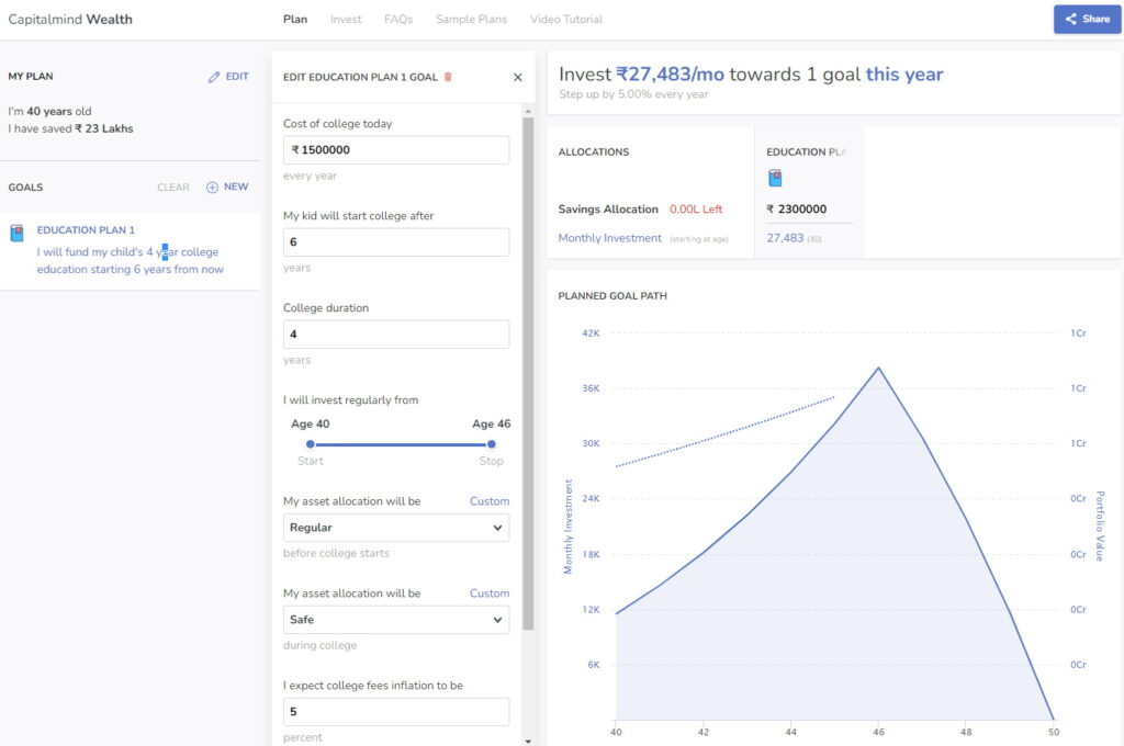 How I use glide path investing in planning for my child’s education ...